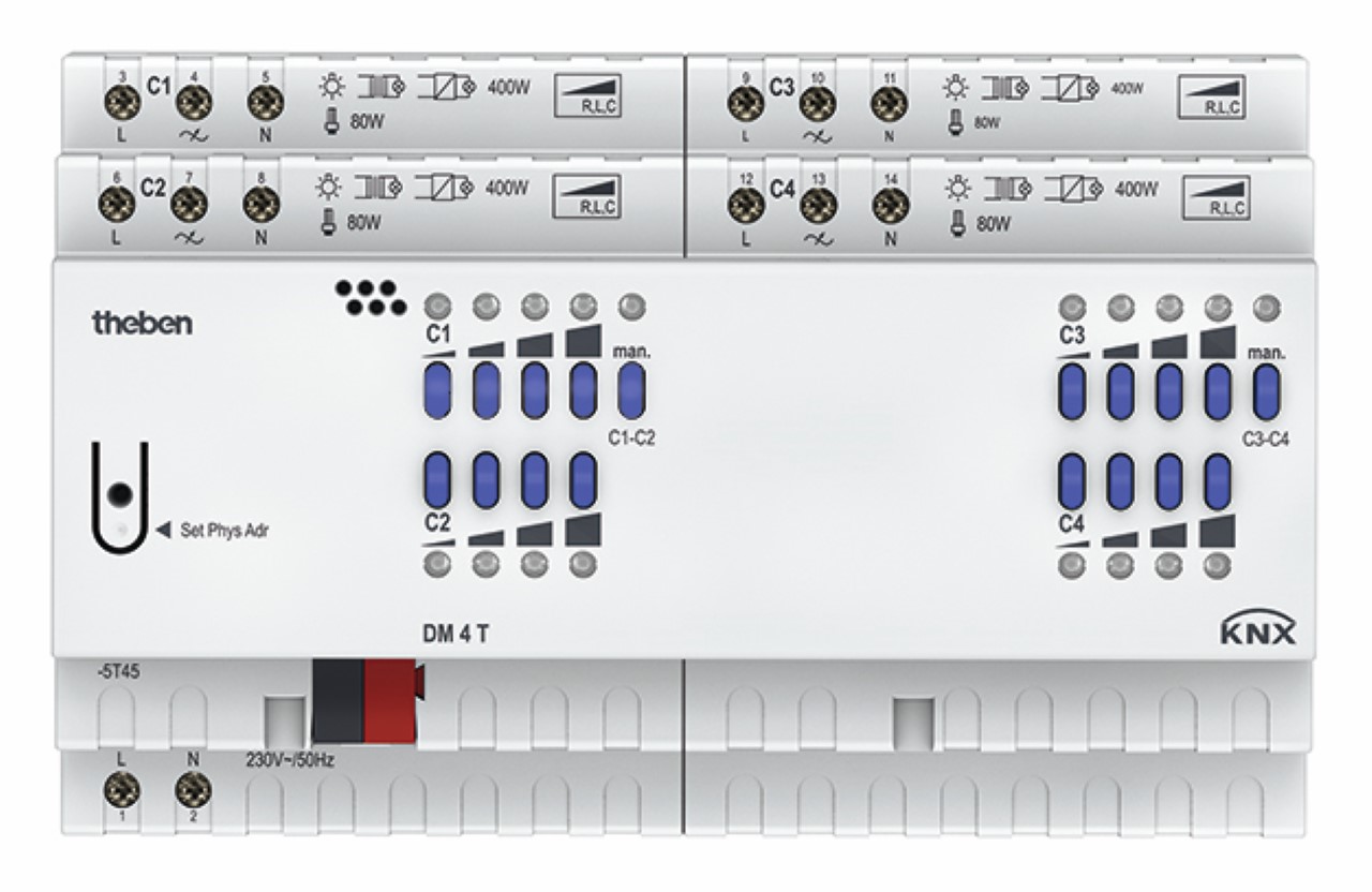 Theben DM 4 T KNX | Steuergeräte | Installation | Regotherm24 Shop