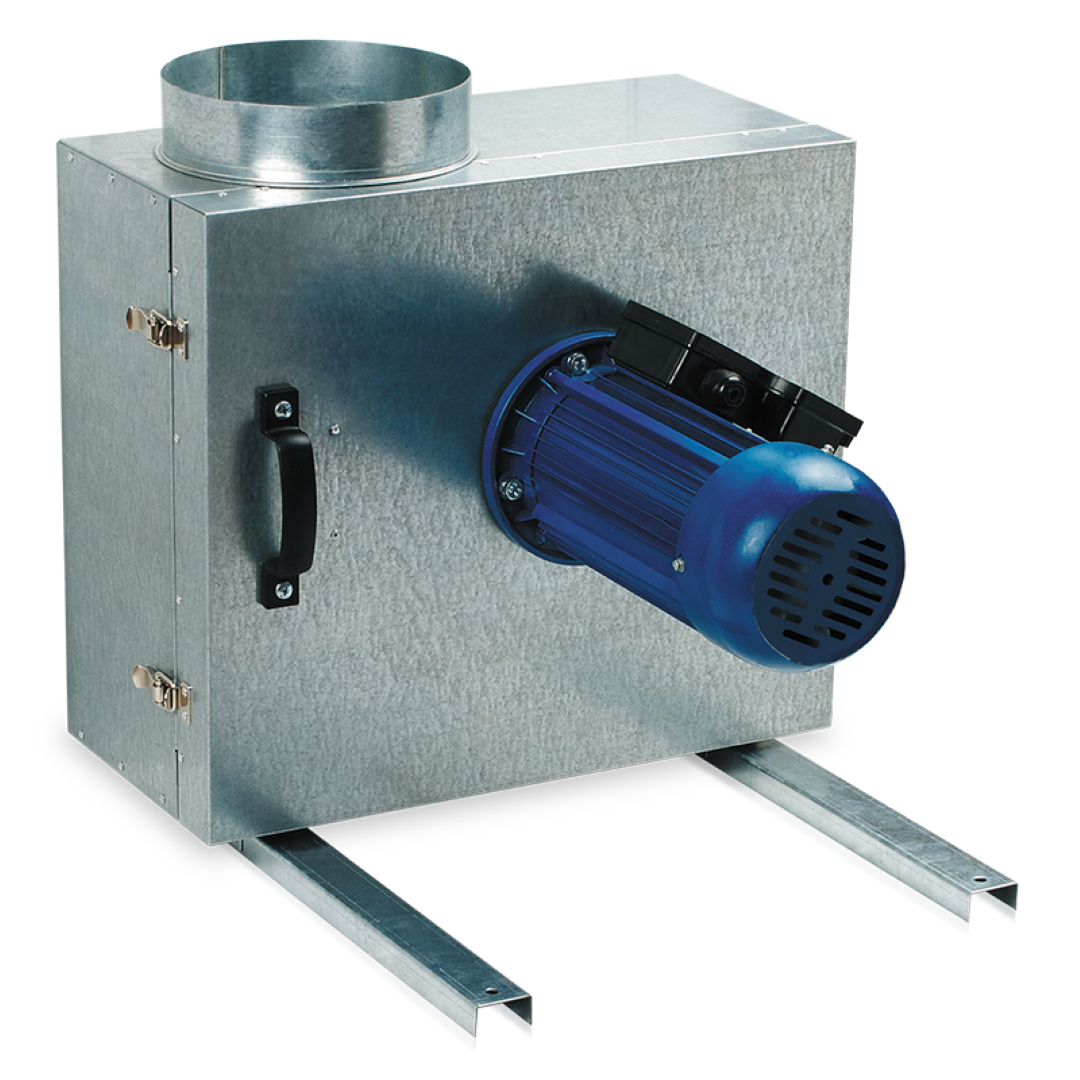 Blauberg Iso-K 400 4E Geräuschisolierter Ventilator | Blauberg ...