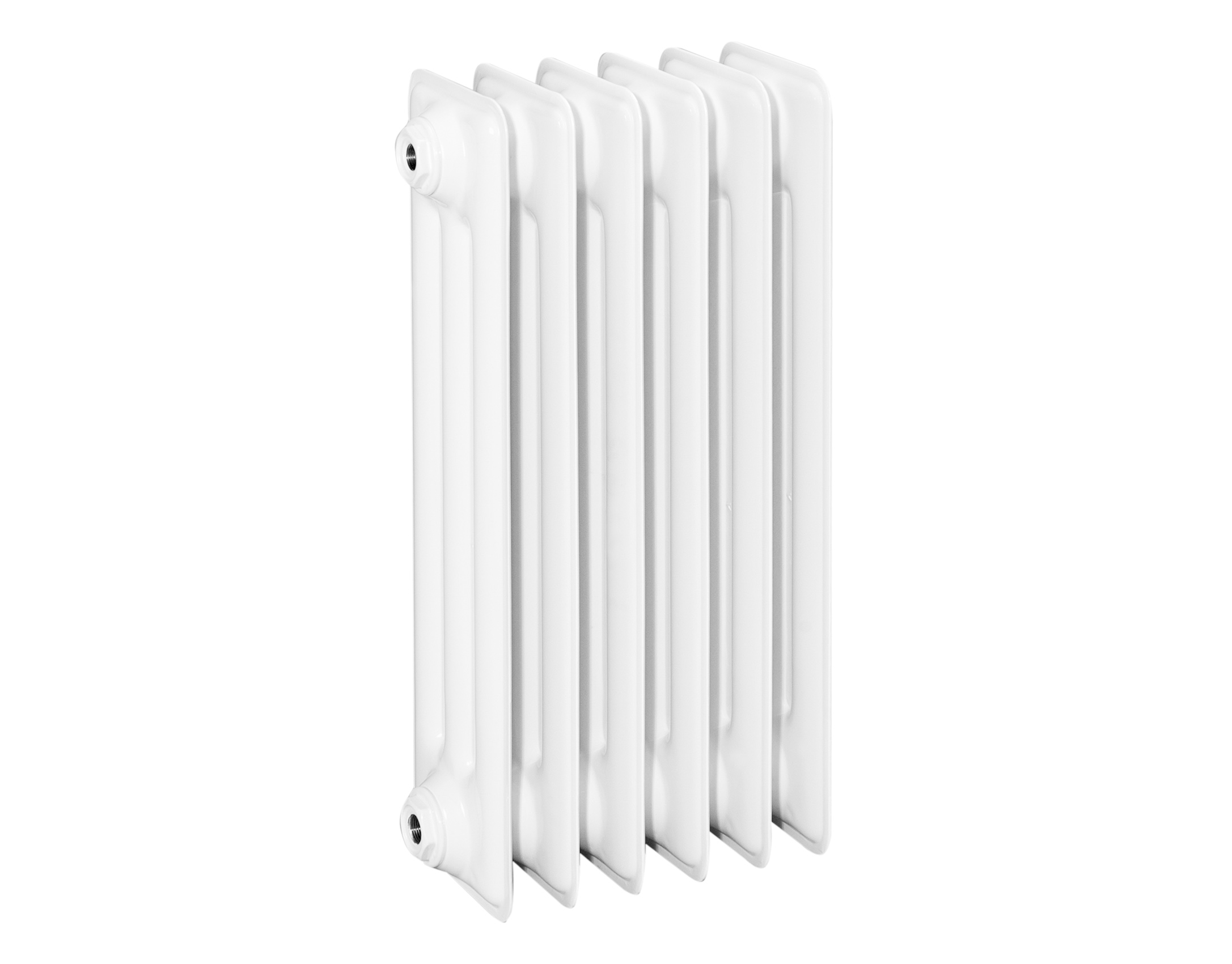 HG-TEC DIN-Stahlradiator RAL 9010 gep. 33 Glieder BH 600 NA 500 BL 1650 ...