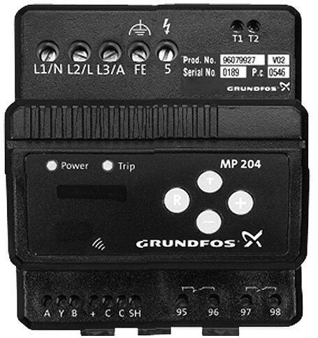 Grundfos Motorvollschutz MP 204 elektr. 3-120 A 100-480 VAC | Grundfos ...