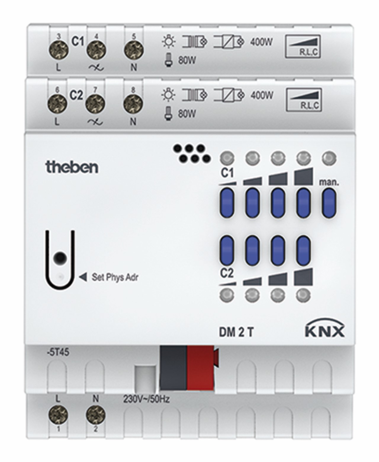Theben DM 4-2 T KNX | Steuergeräte | Installation | Regotherm24 Shop