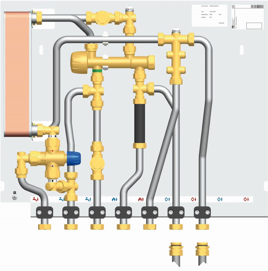 PAW HomeBloC Basic WF WT 50 CU Lot, gem. PM-Regler 20 l/min TWW-Mischventil | PAW | Markenwelt ...