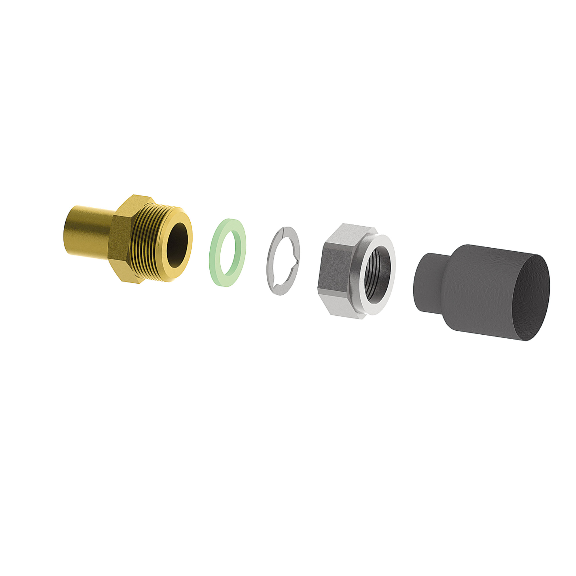 Solarpipe Anschlussset DN25 Nano bestehend aus: | Zubehör Solarhermie ...